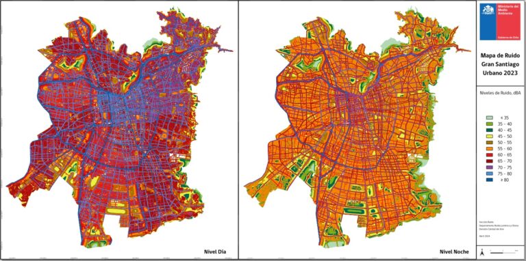 Mapas de ruido – Ruido Ambiental